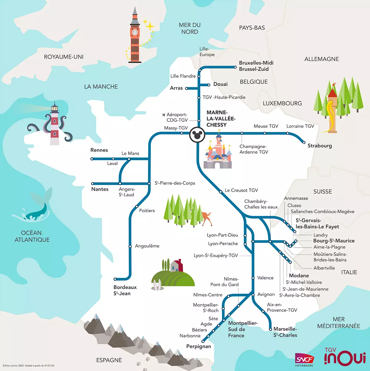 Pour Noël, destination Disneyland® Paris en TGV INOUI ! | SNCF Voyageurs